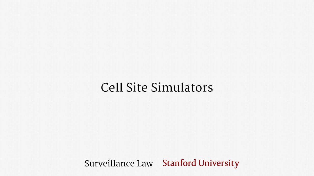 Cell Site Simulators (aka IMSI Catchers, Stingrays, DRTBoxes) - YouTube