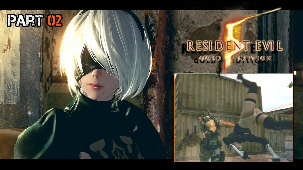 Mod Resident Evil 5 [ Pro ] Agent 2B Full Gameplay : Part #002 - YouTube