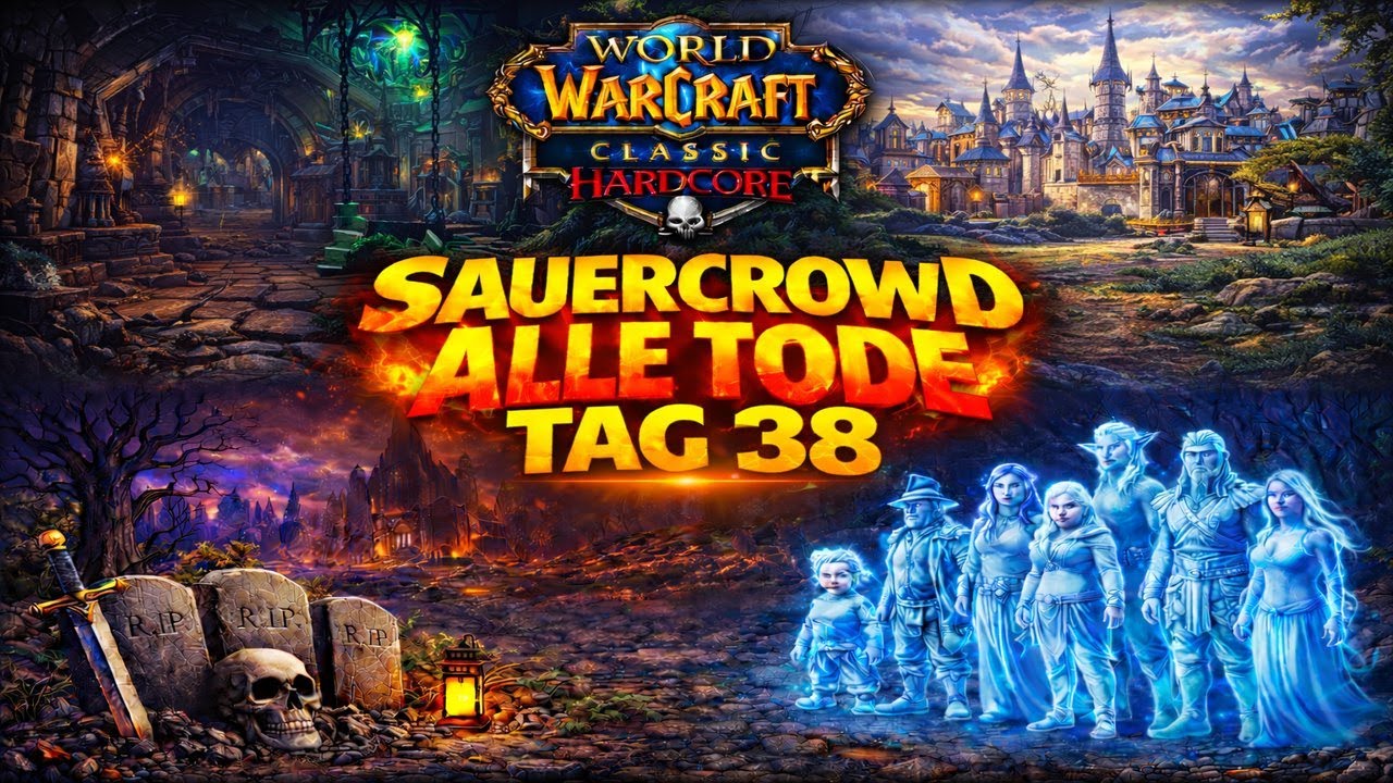 Alle Sauercrowd Tode Tag 38 WoW hc Event - YouTube