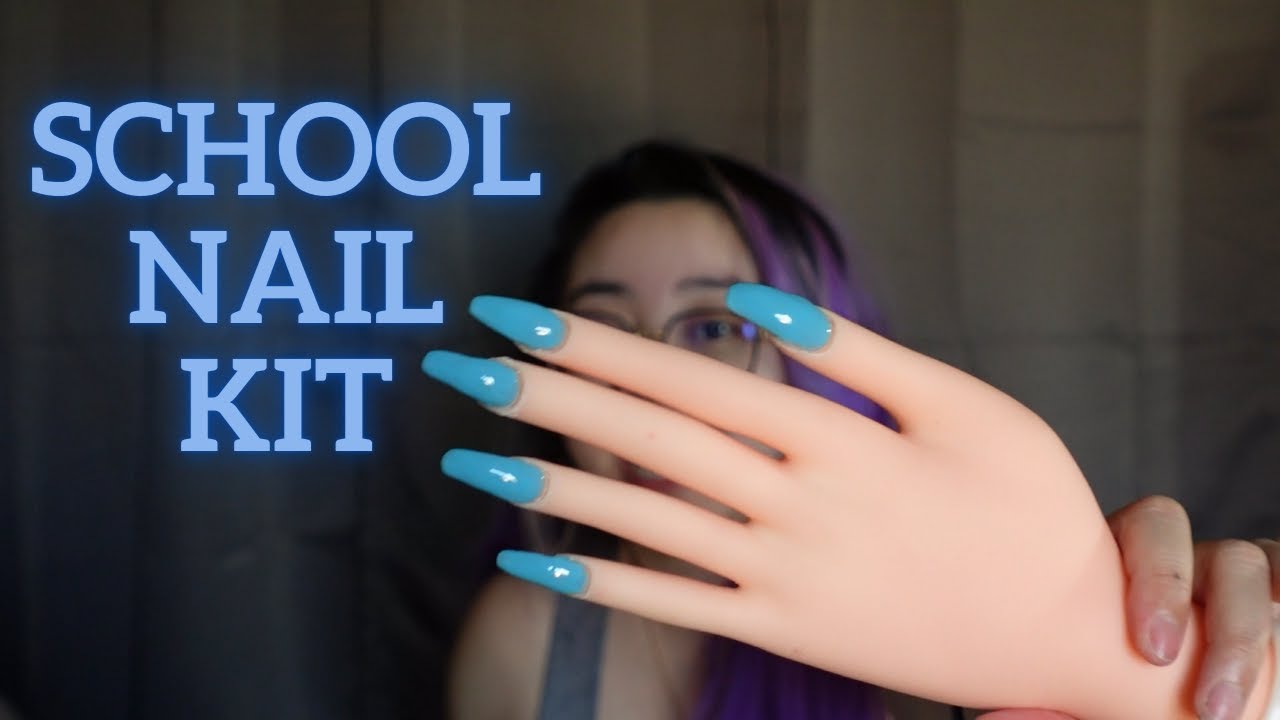 What I got in my Nail Kit | Nail Tech Student - YouTube