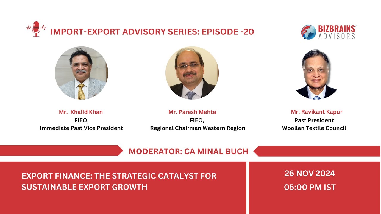 Import Export Advisory Series Episode 20 - YouTube
