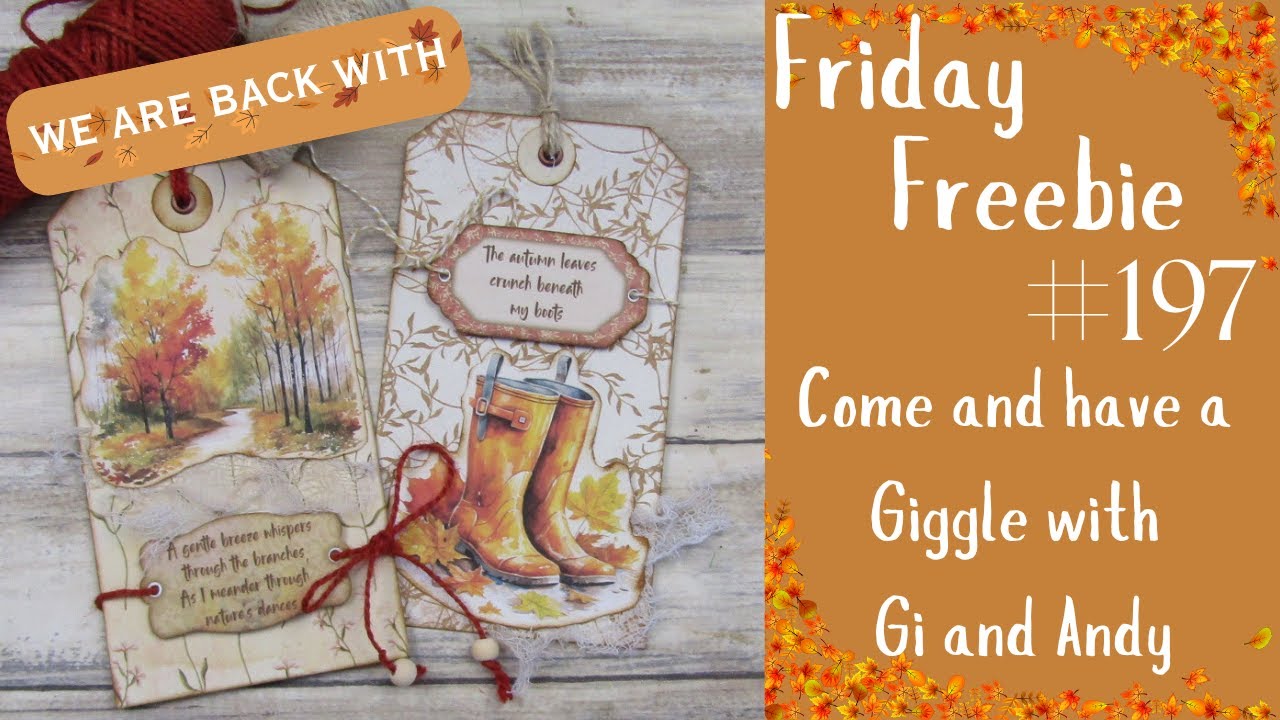We are Back! Friday Freebie #197 - Come and have a Giggle with Gi and ...