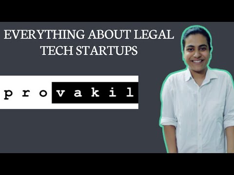 What is Legal Tech ? | Provakil - YouTube