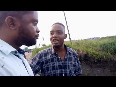 Still on the failed section of Calabar-Ikom Highway, Odukpani Junction ...