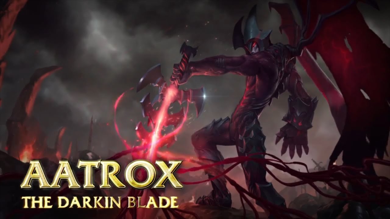 Champion Spotlight: Aatrox, The Darkin Blade - YouTube