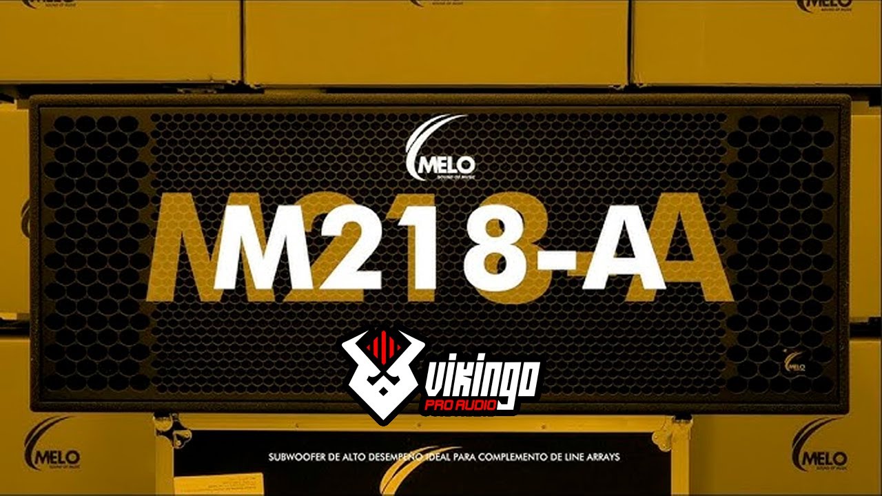 Subwoofer MELO M218 A 3000 W RMS - YouTube