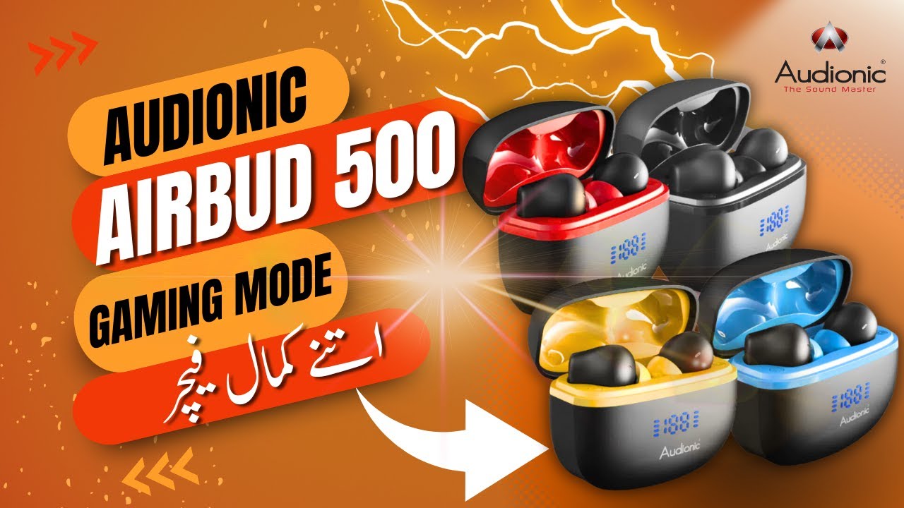 Audionic Airbud 500 | Pure Bass True Wireless ENC Earbuds | Dual Tone ...
