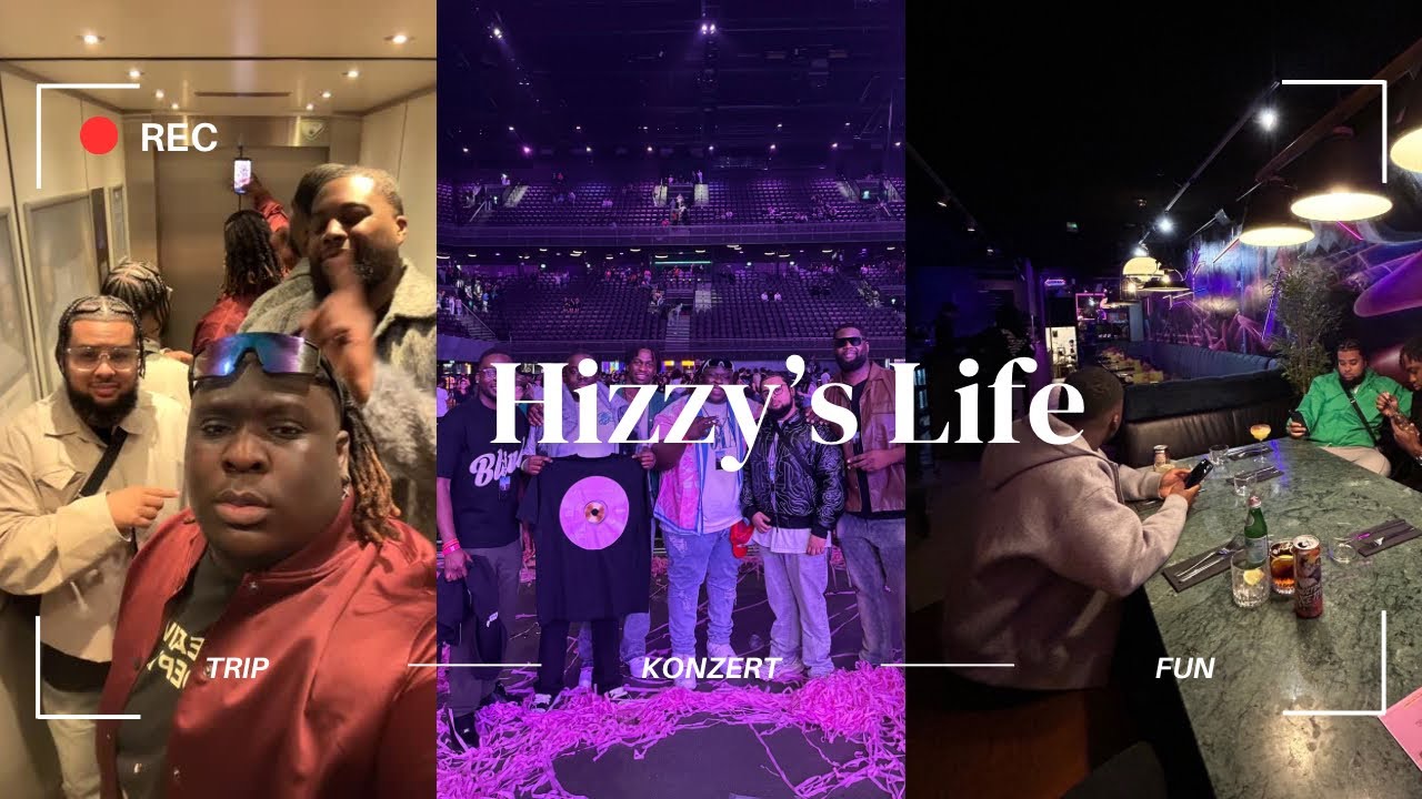 A Day In Hizzy’s Life 3 || ROAD TRIP NACH AMSTERDAM || DAVIDO‘s CONCERT ...
