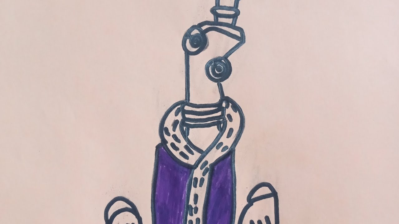 How To Draw King From The Amazing Digital circus - YouTube