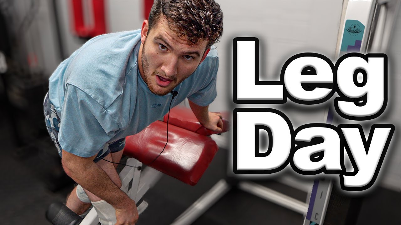 A much needed amazing leg day - YouTube