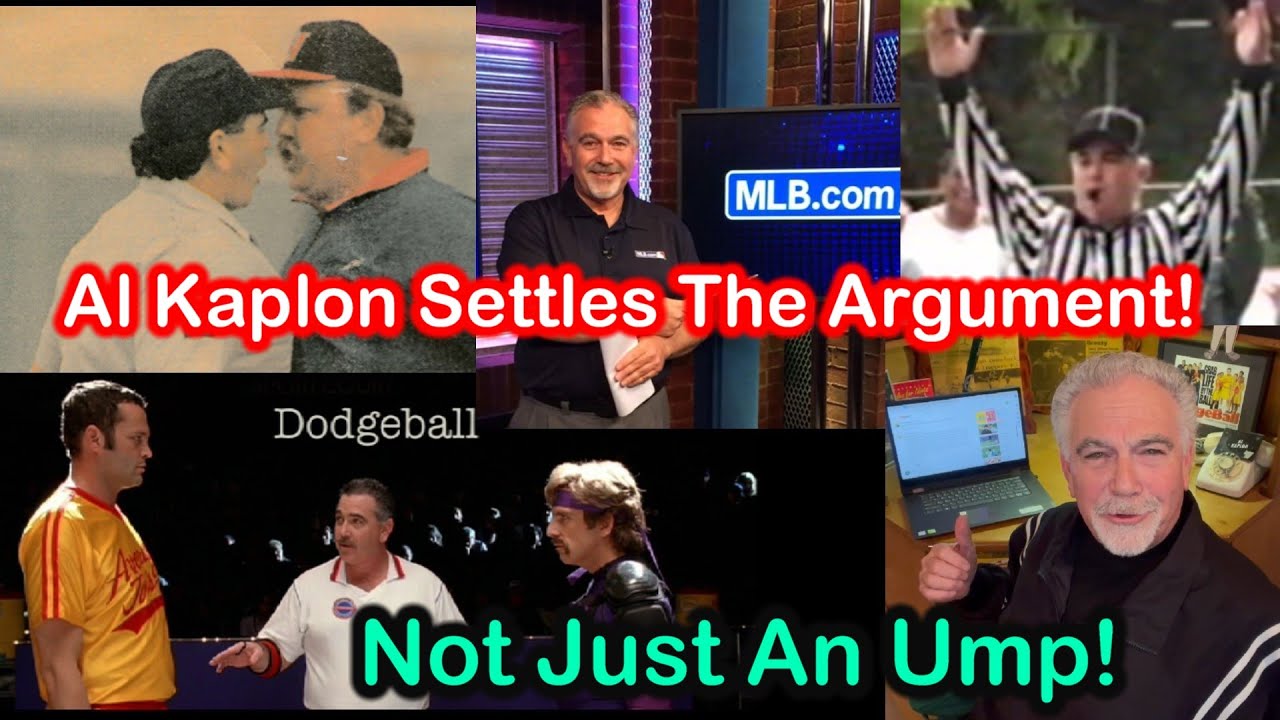 Al Kaplon settles the argument. Is he only an umpire - YouTube