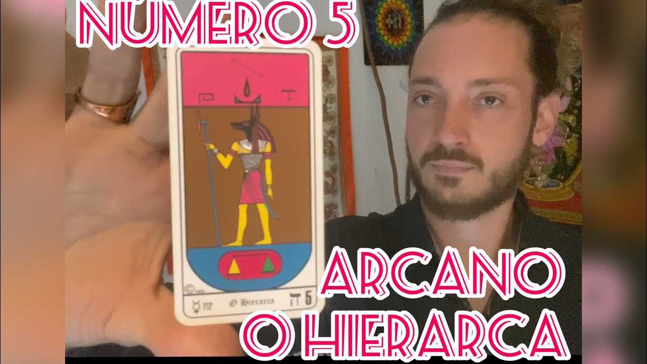 Número 5 da numerologia pitagórica e ARCANO 5 O HIERARCA. Comparativo ...