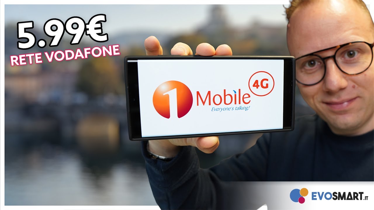 1MOBILE: SORPRENDE con RETE VODAFONE ecco la PROVA! - YouTube