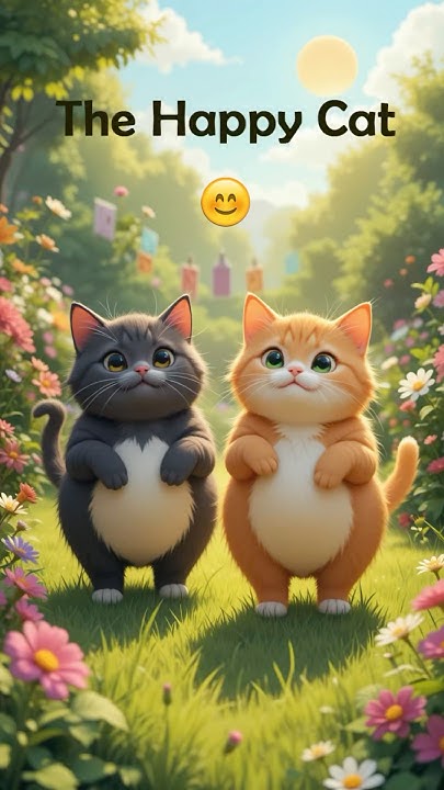 The Happy Cats Adventures #trending #cat #cartoon #animals #story # ...