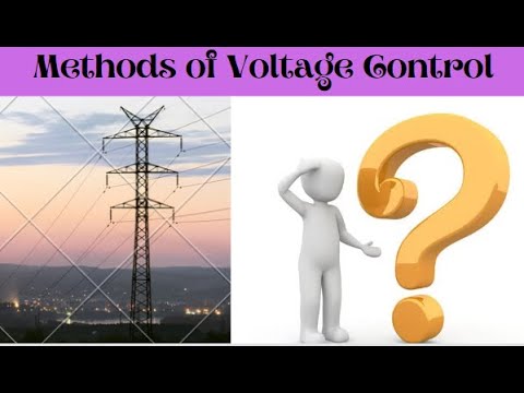 #VoltageControl #SynchronousCondenser Methods of Voltage Control in ...