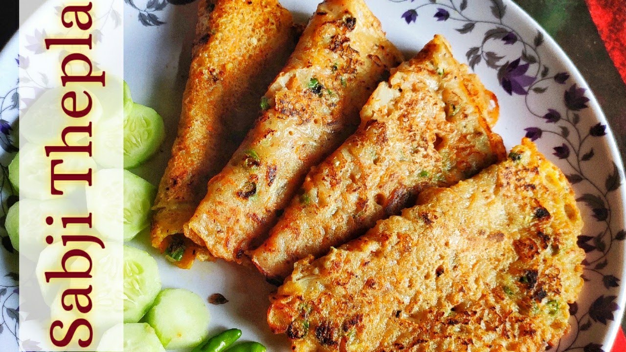 Gujarati SABJI THEPLA || Homestyle thepla || snacks - YouTube