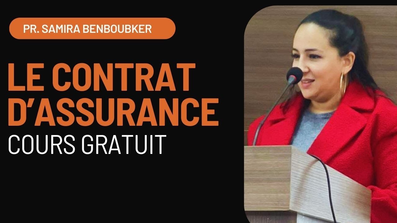 Contrat d'Assurance Simplifié : Cours Gratuit en Ligne - YouTube