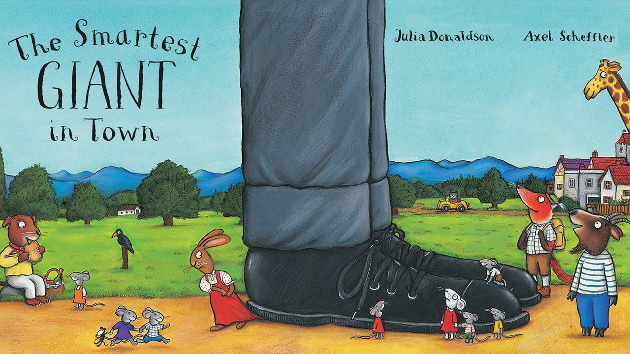 How To Draw The Smartest Giant In Town by Axel Scheffler - YouTube