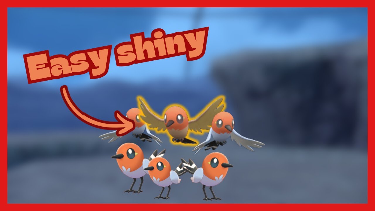 EASILY FIND a SHINY FLETCHLING in POKEMON SCARLET & VIOLET - YouTube
