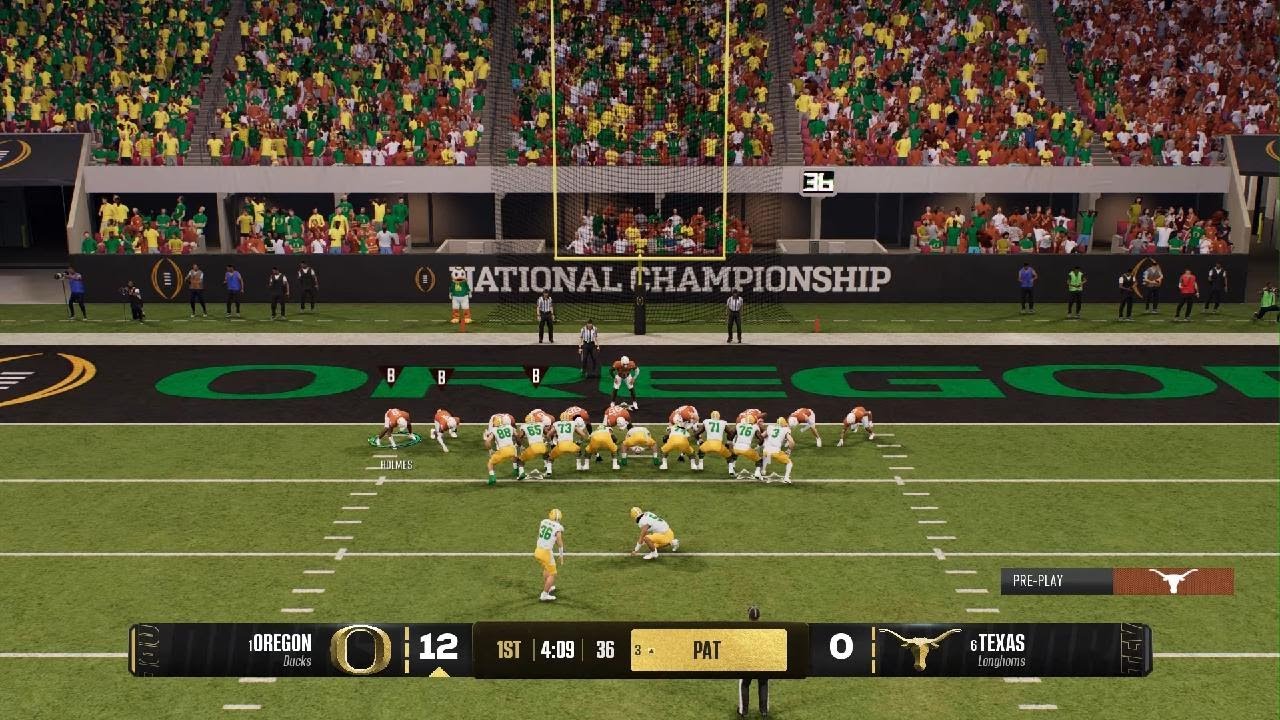 College Football TEXAS VS OREGON - YouTube