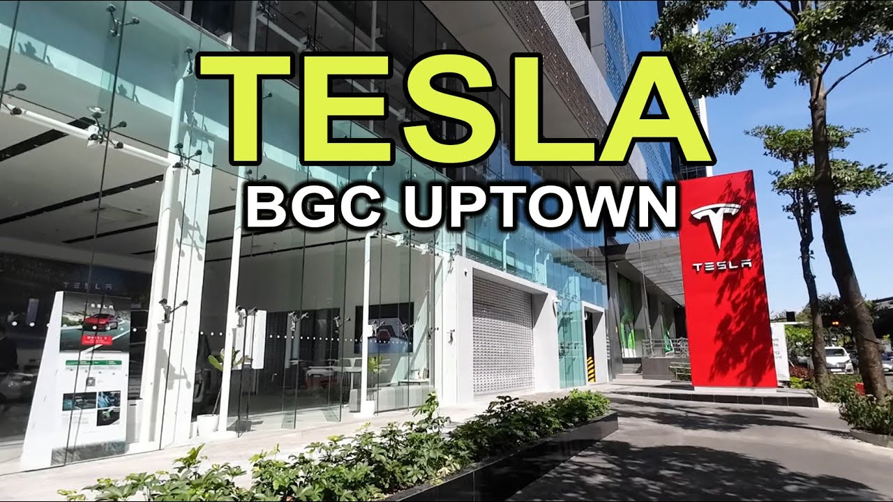 Tesla BGC Uptown Taguig Metro Manila Philippines. - YouTube