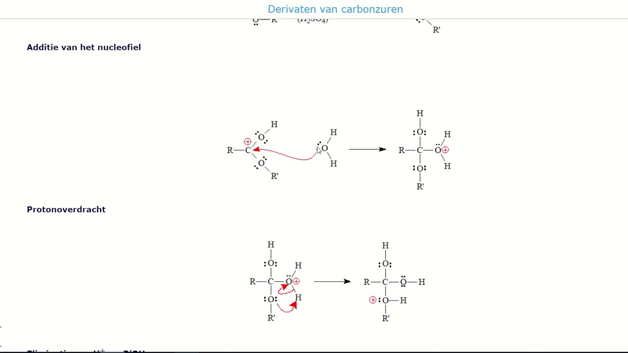 18 Chemische eigenschappen hydrolyse van esters in zuur milieu - YouTube