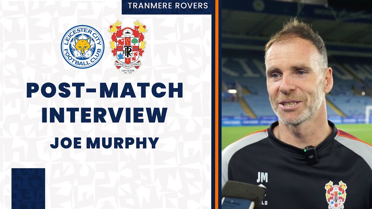 Post-Match | Joe Murphy speaks after historic Leicester appearance ...
