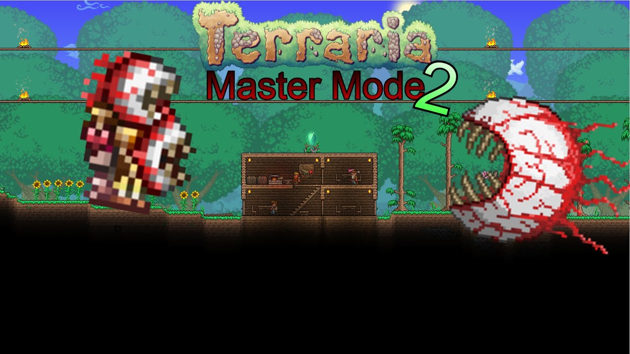 Terraria Master Mode - First Boss | Episode 2 - YouTube