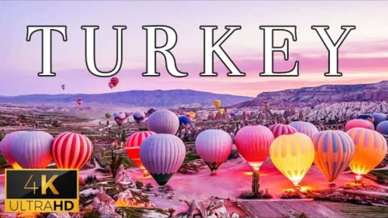 Turkey 4K - Scenic Relaxation Film - Soft Piano Music With Stunning ...