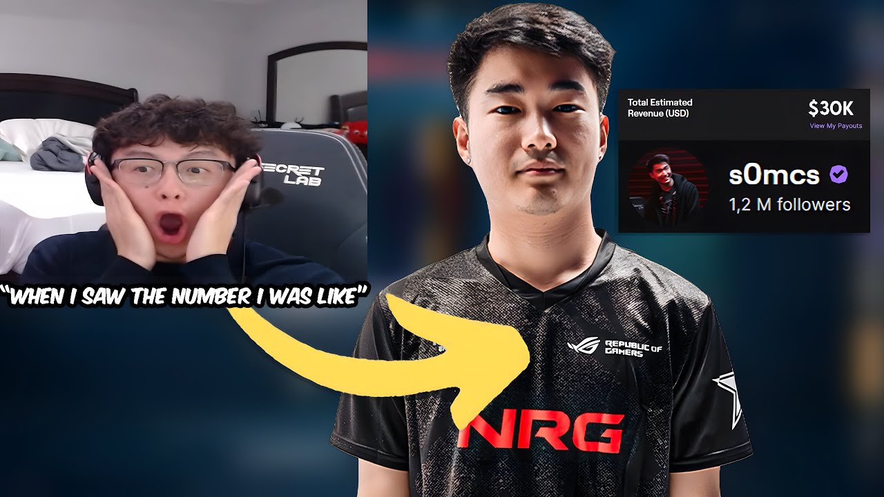 Shanks LEAKS How Much Money NRG s0m is Making On Twitch - YouTube