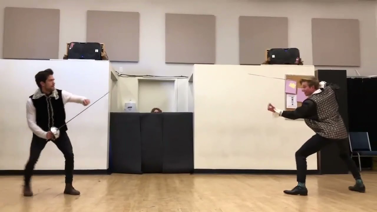 Fencing Stage Combat - YouTube