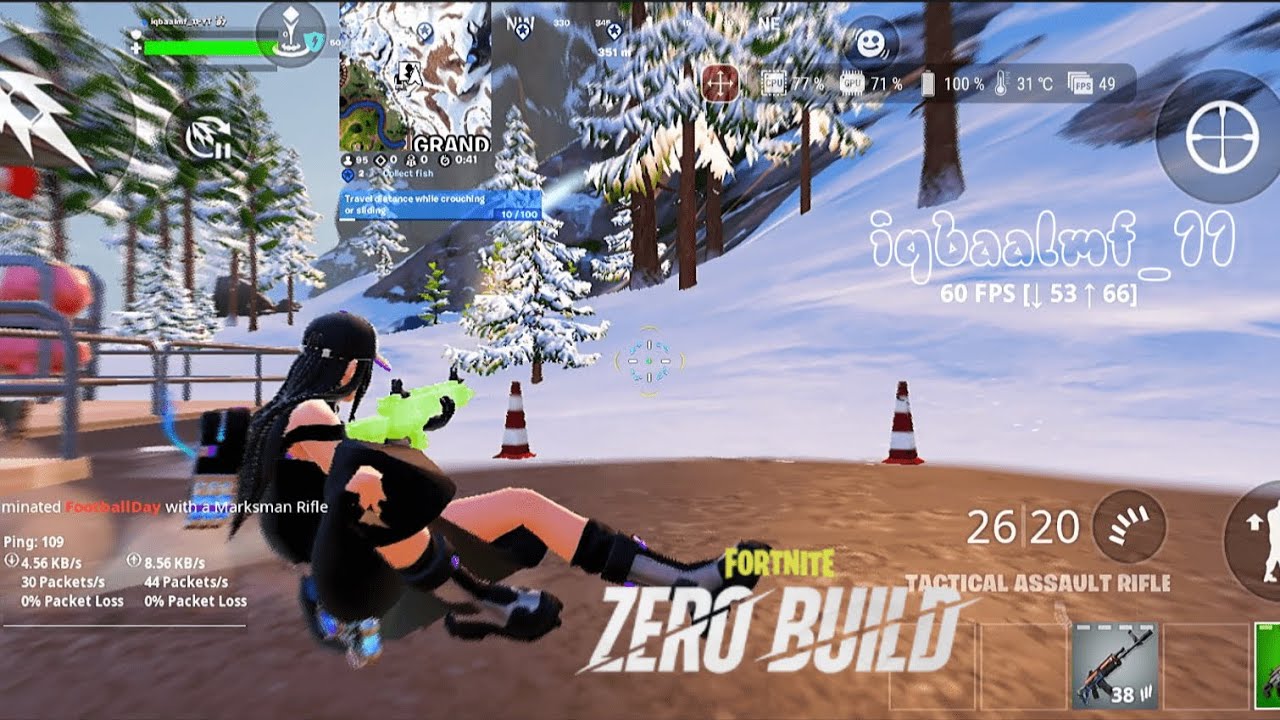 New Fortnite crew Mobile Chapter 5 Season 2 Android Setting 60 FPS ...