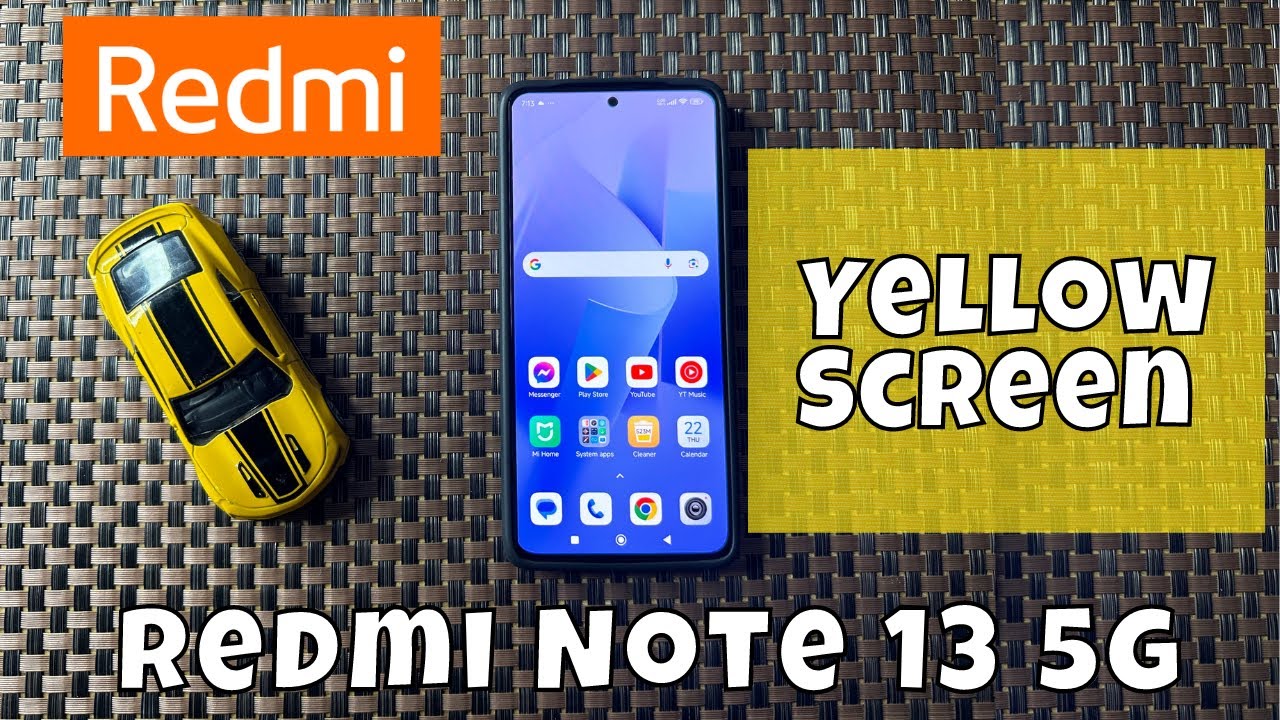 How To Fix Yellow Screen On Redmi Note 13 5g - YouTube