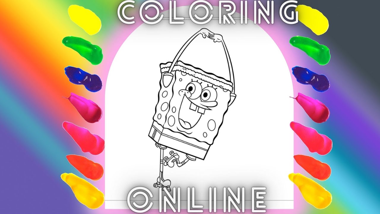 Spongebob Squarepants || Coloring page - YouTube