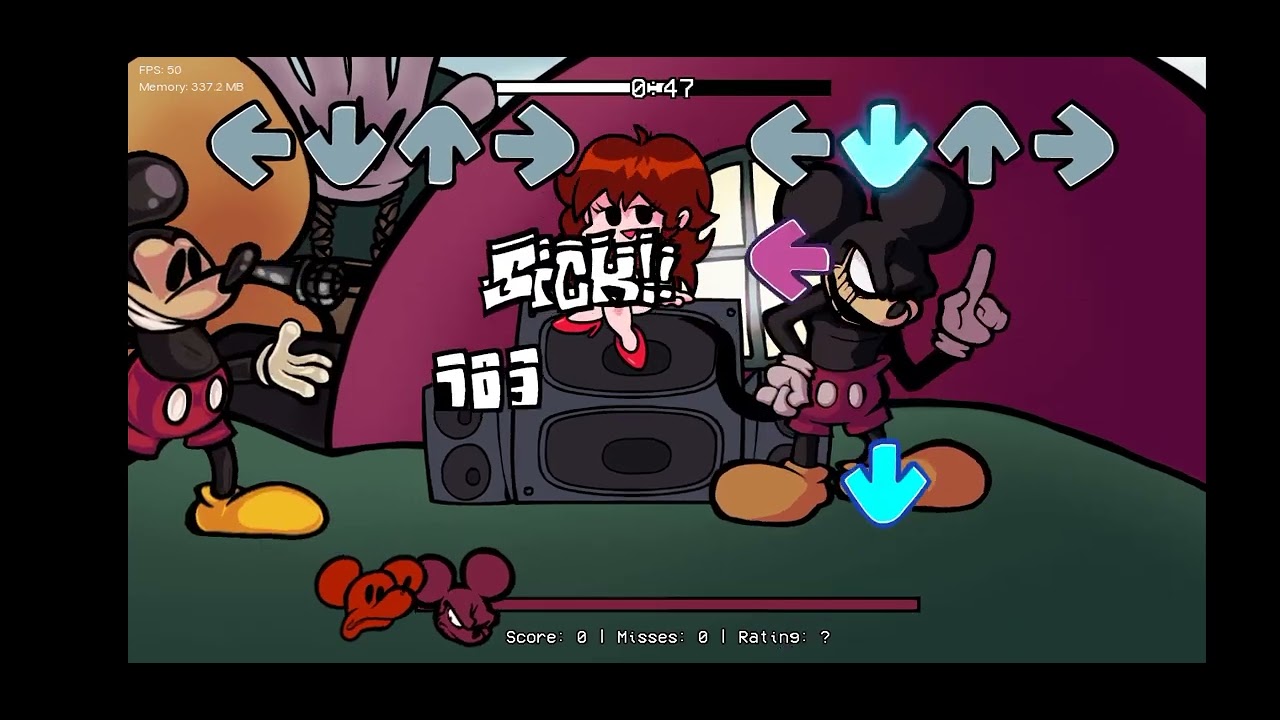 Fnf Vs mouse (For hire but mouse and marco sing it) Showcase - YouTube