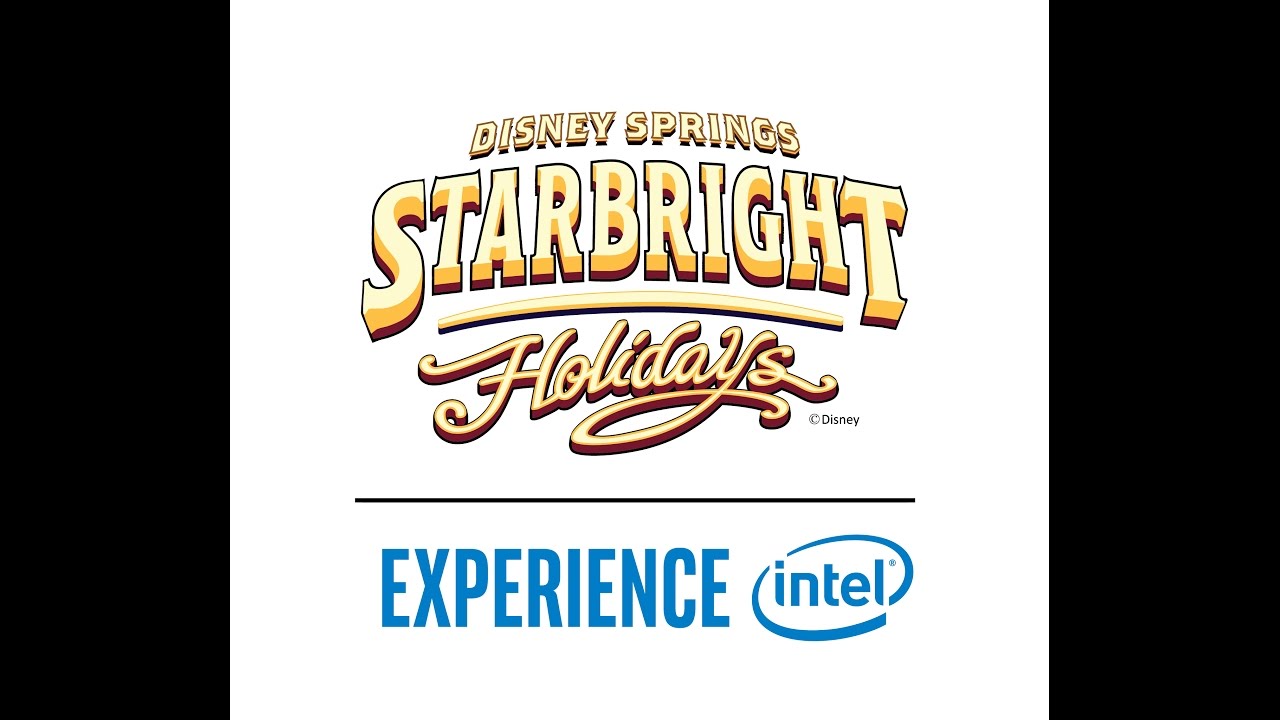 NEW Starbright Holidays Drone Show at Disney Springs - YouTube