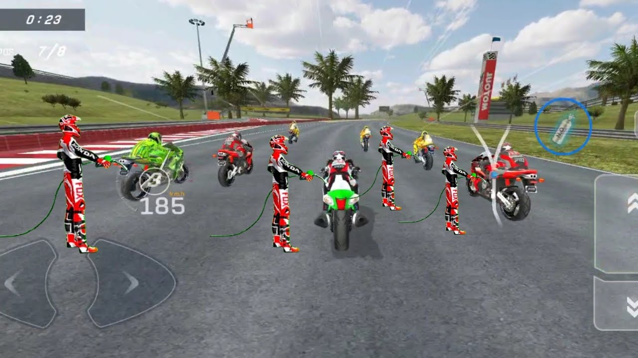 GT MOTOR BIKE RACING SIMULATOR GAME PLAY VIDEO !! NINJA KAWASAKI RACING ...