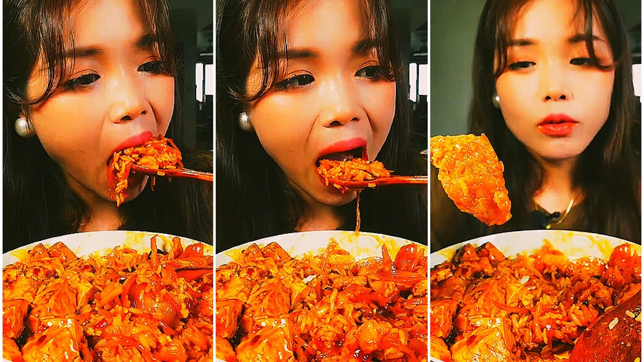 MUKBANG DELICIOUS SPICY FOOD EATING! - YouTube