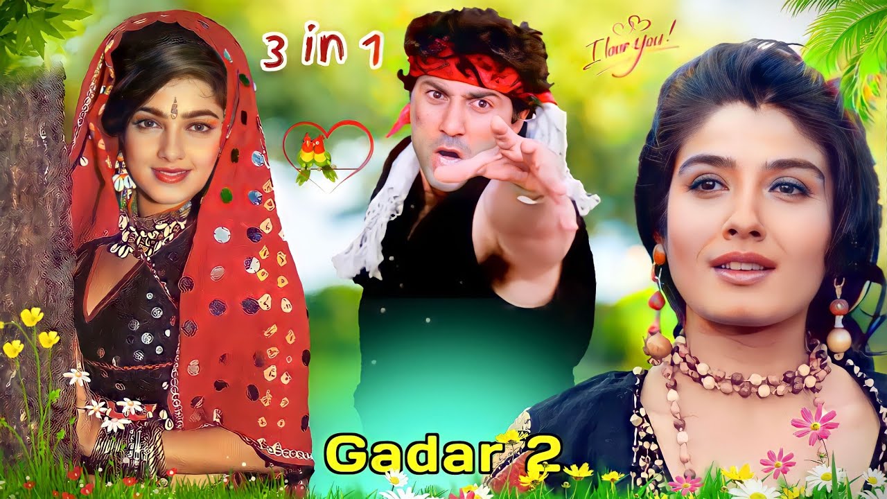 💪सनी देओल VS 💞रवीना और ममता | full Comedy Video | 3 in 1| Billu | Billu ...