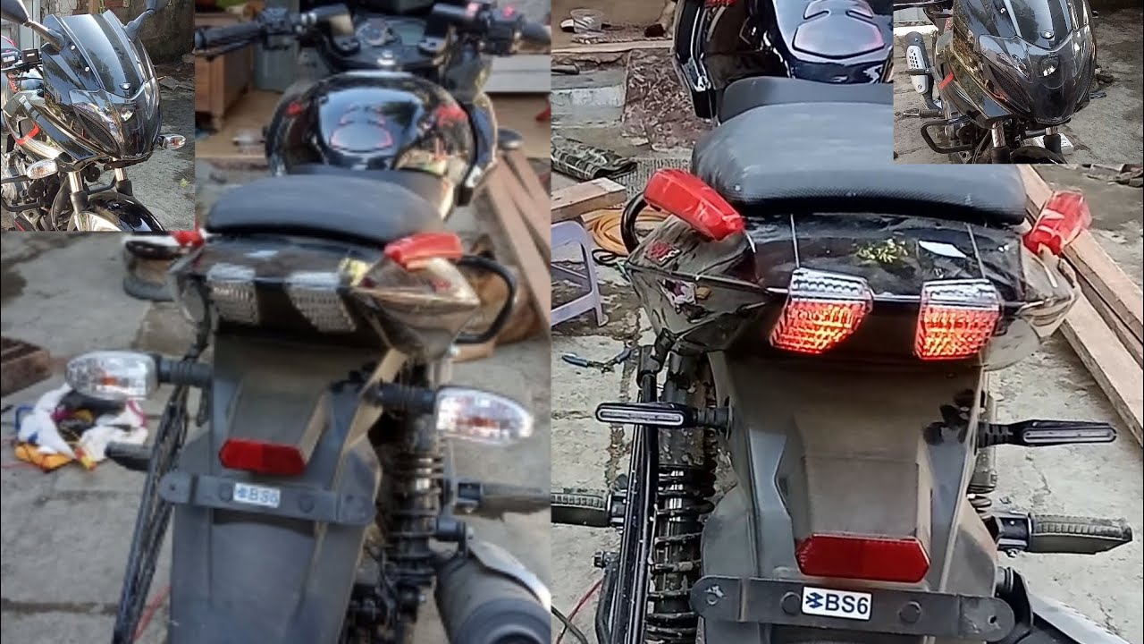 Bajaj Pulsar 180 Custom Indicator Light - YouTube