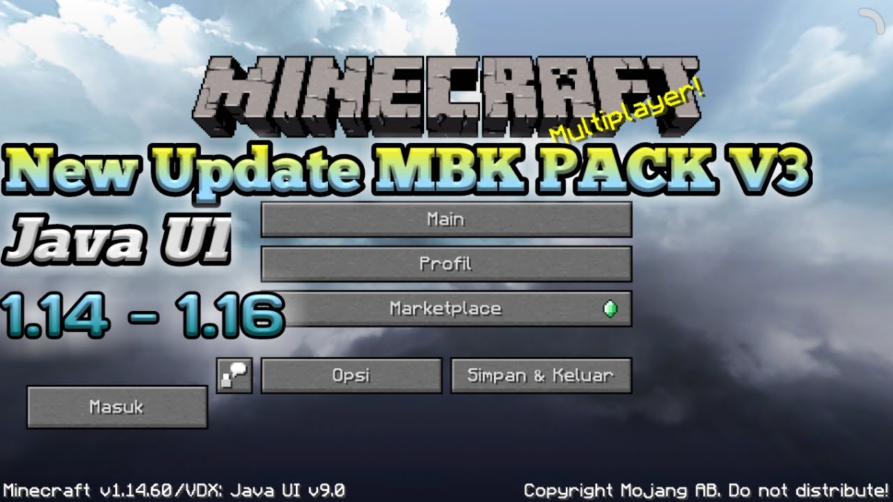 Rilis MBK PACK V3 Update Java Ui!! - YouTube