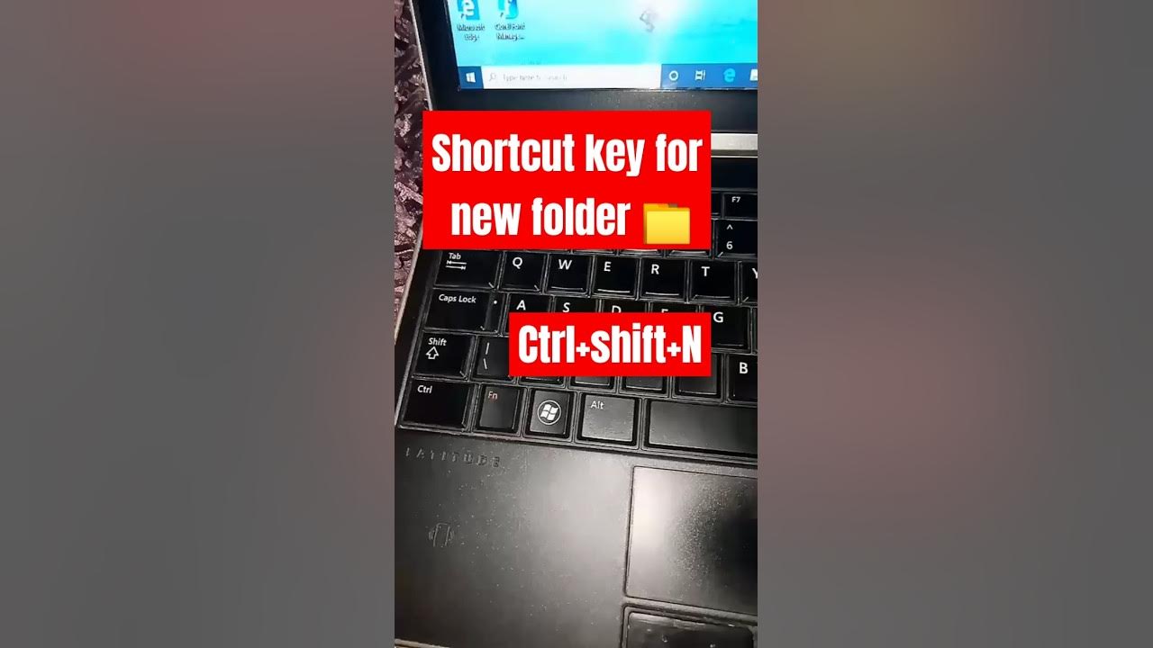Short key for new folder 📂 computer tricks , tech , all shortcuts keys #shortkey #shortcutkeys ...