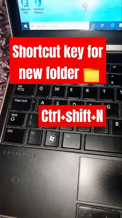 Short key for new folder 📂 computer tricks , tech , all shortcuts keys #shortkey #shortcutkeys ...