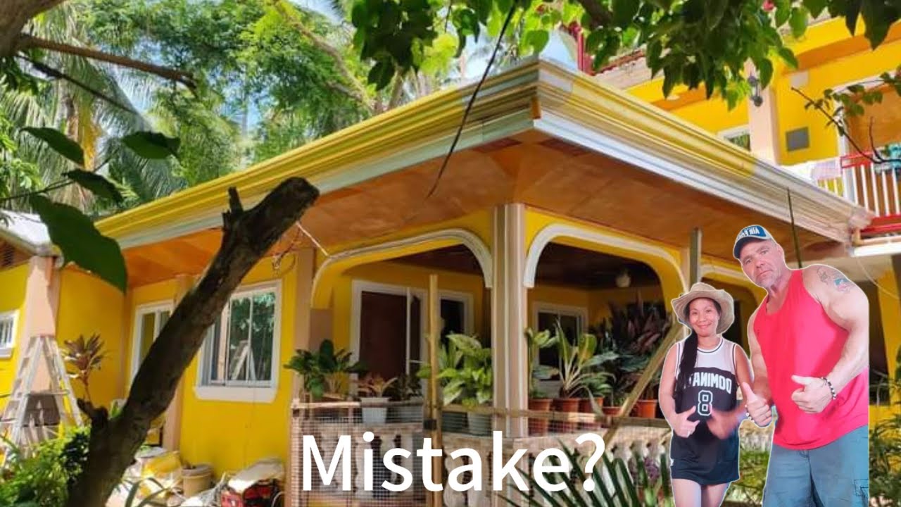 We built this over priced house in Philippines/Province - YouTube