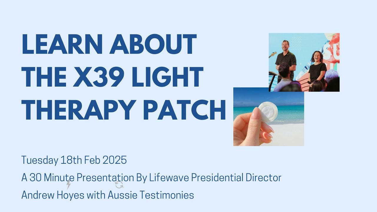 Introducing Light Therapy In A Patch - YouTube