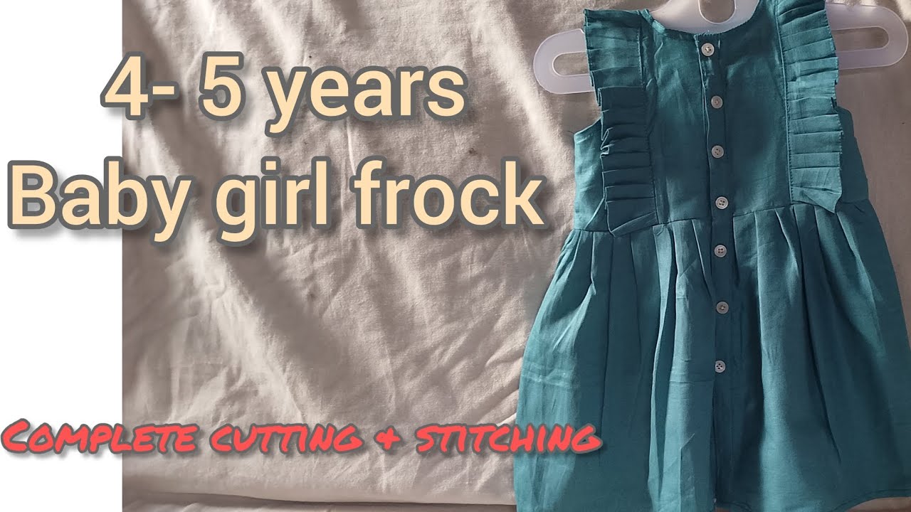 baby frock |complete cutting and stitching | frock design simple and ...