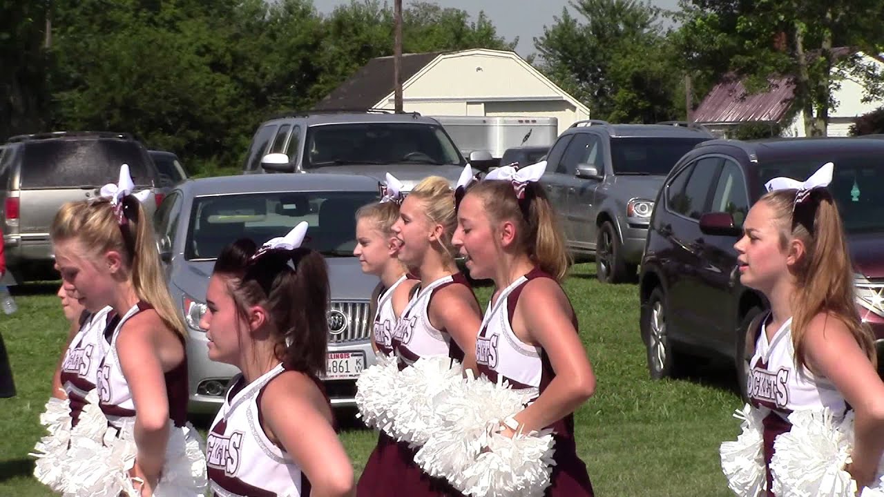 Rocket Cheer Team -Illinois City Days Parade 2015 - YouTube