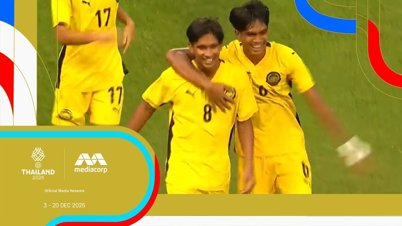 Abu Khalil cements Malaysia's win with tidy chip vs Laos | Football SEA ...