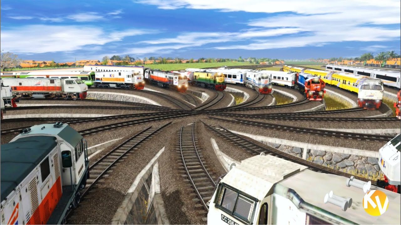 Super Highly traffic track 💥| Persimpangan Super Padat Jalur Kereta Api ...