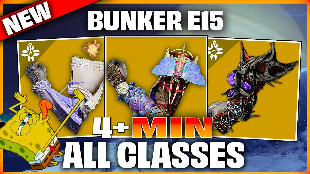 LEGEND Lost sector TODAY Bunker E15 ALL CLASSES | 08/29/2023 | Destiny 2 - YouTube